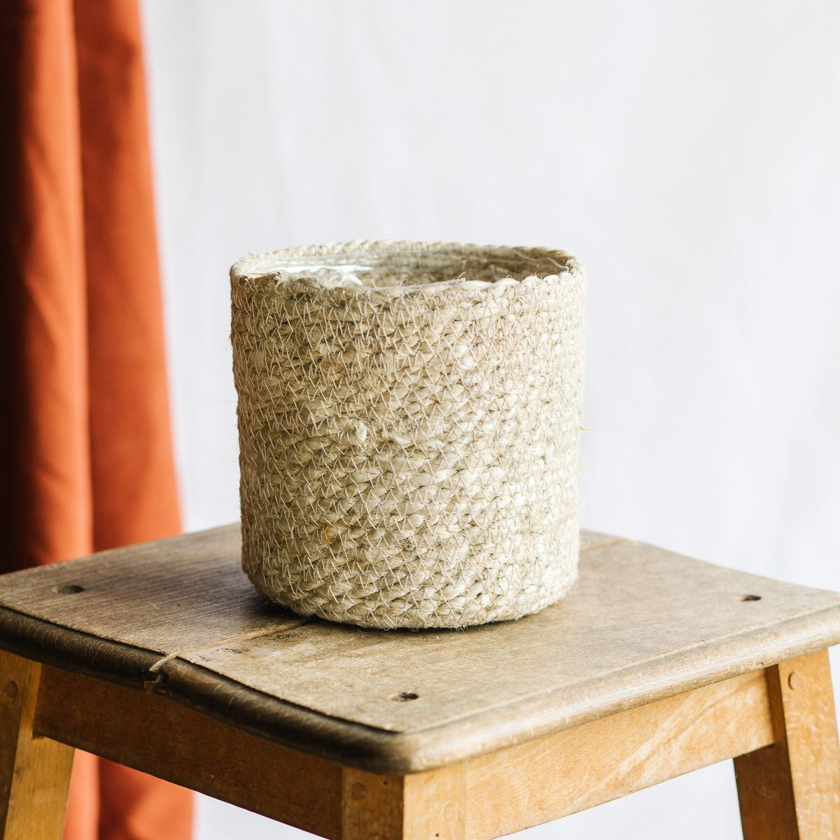 Panier naturel 14cm - Élégance et authenticité pour vos plantes